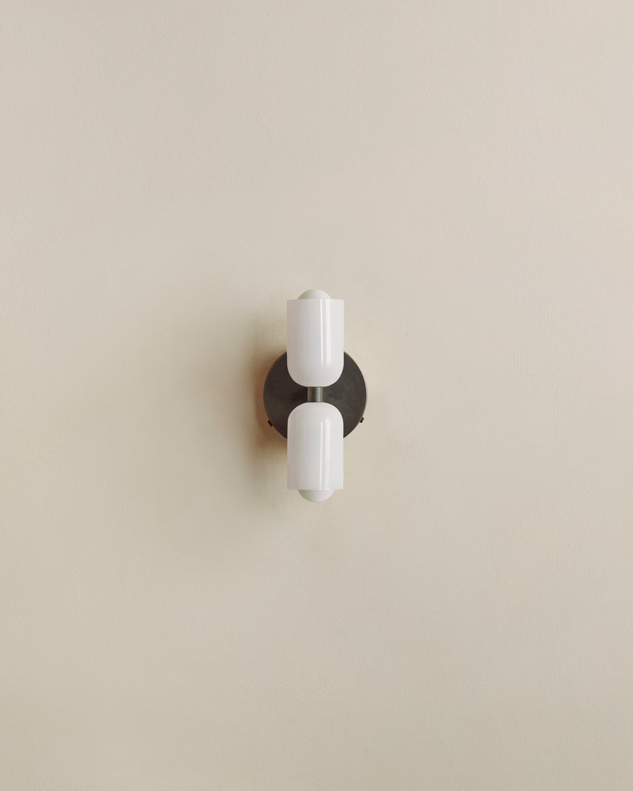 In Common With | Chromatic Glass Up Down Sconce