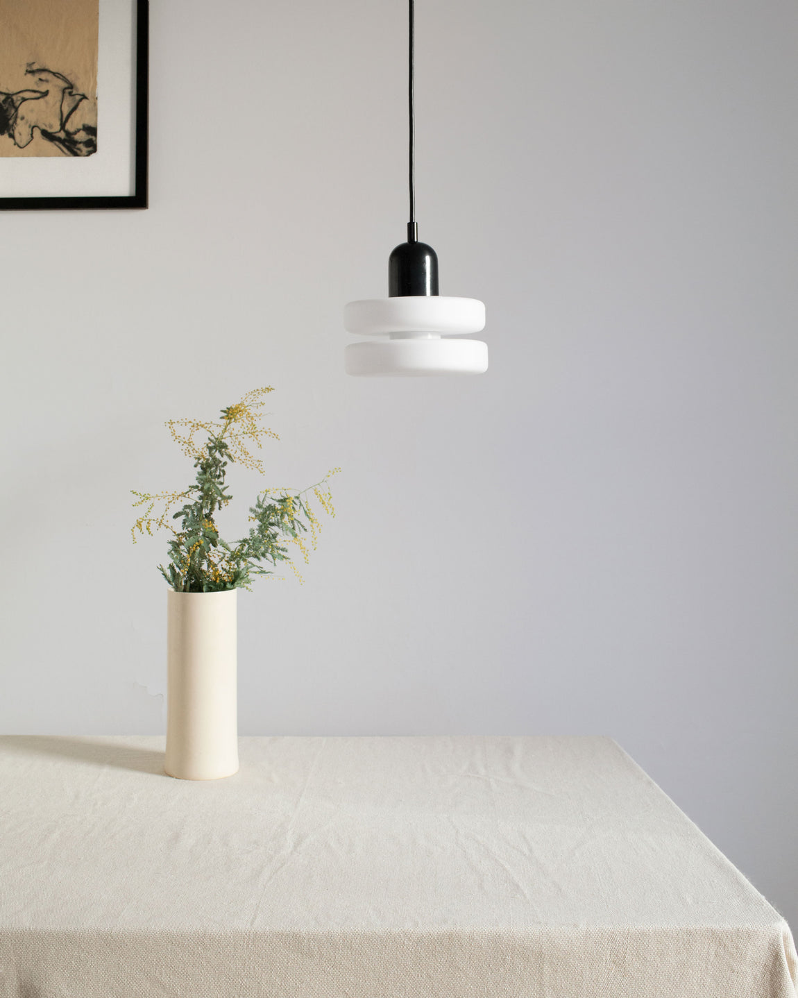 In Common With | Double Puck Pendant